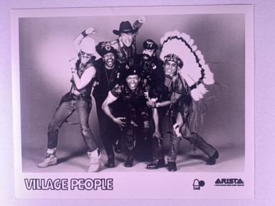 Village People Photo Original Arista Promo Circa Mid-Late 1970s ...