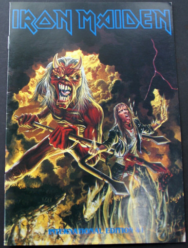 Iron Maiden Magazine Fan Club Original Vintage Issue 41 1993 ...
