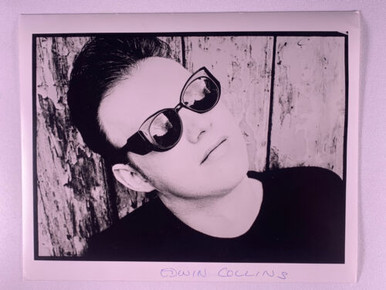 Edwyn Collins Photo Original Promo Circa Early 1990s - RockMemorabilia.com