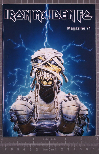 Iron Maiden Bruce Dickinson Magazine Official Fan Club Original Vintage ...