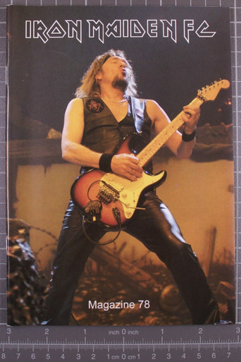 Iron Maiden Magazine Official Vintage Fan Club Original Vintage No. 78 ...