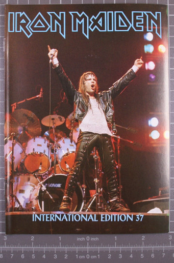 Iron Maiden Magazine Official Vintage Fan Club Original Vintage No. 37 ...