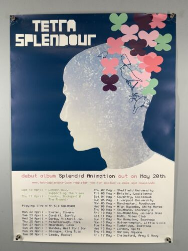 Tetra Splendour People in Planes Poster Original Promo Splendid ...