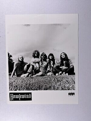 Hawkwind Photograph Original GWR Records Black And White Promotion ...