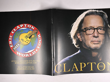 Eric Clapton Programme Original Official Tour concert Souvenir 2011