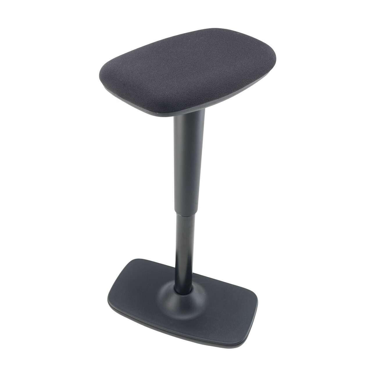 Lean Posture Stool Black Frame and Fabric