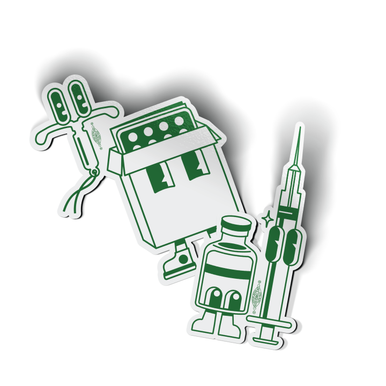 Repro Health Care Heroes (Vinyl Sticker -- Pack of Two!) - Pro-Choice ...