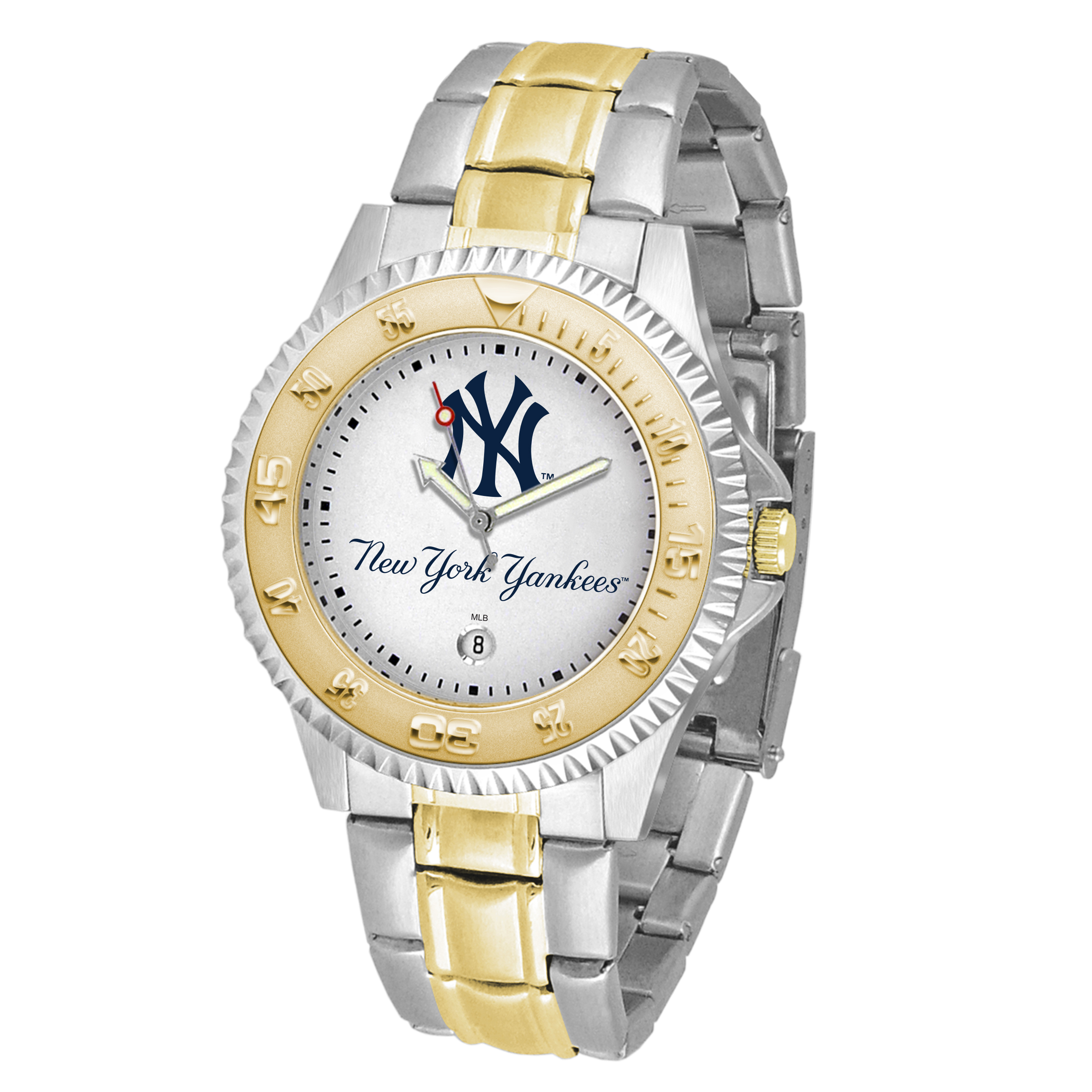 New York Yankees MEN'S WATCH - MLB TWO-TONE COMPETITOR SERIES