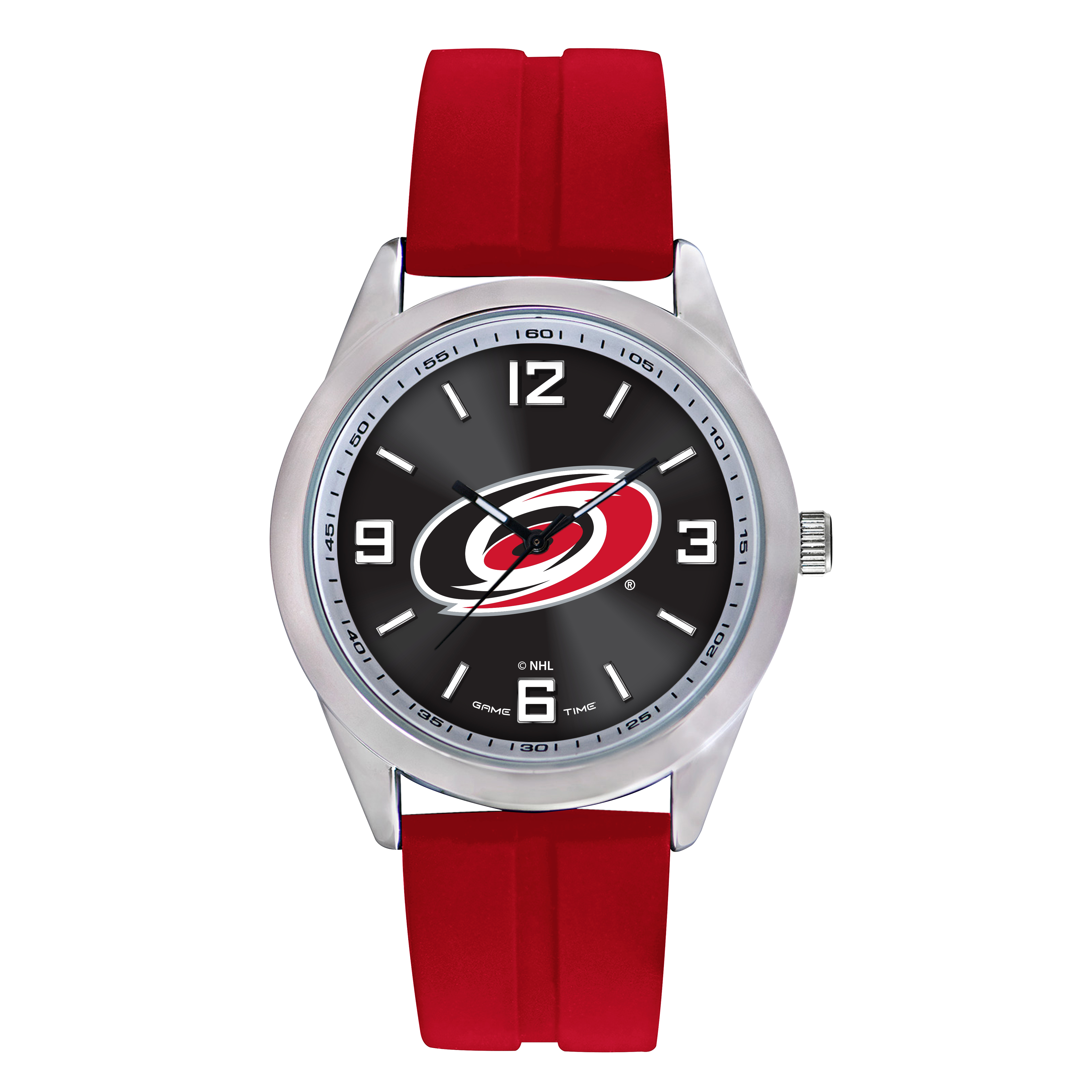Varsity C Series- Carolina Hurricanes Men's Watch, Red Band - Game Time ...