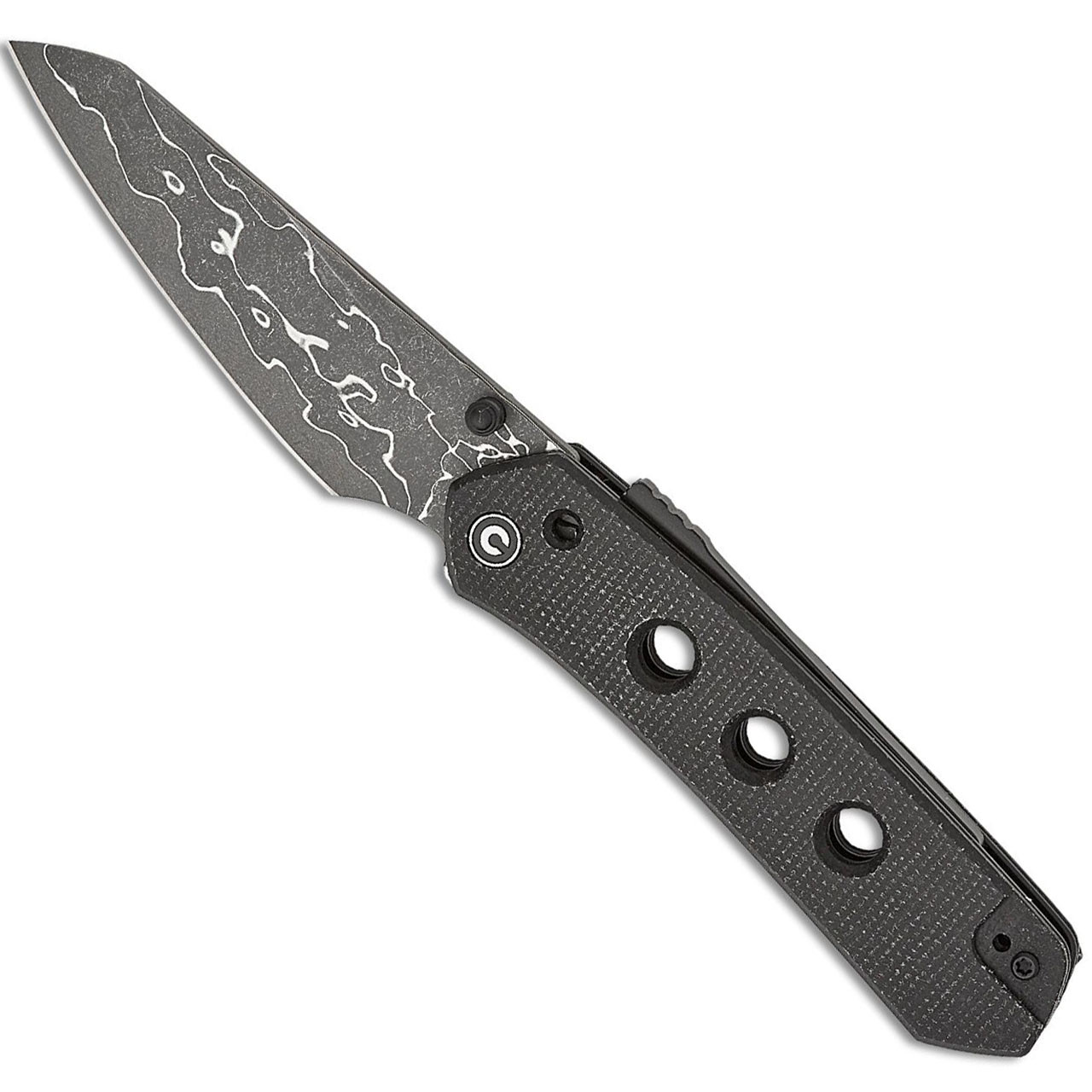 Civivi Vision FG Superlock Frag Aluminum Handles Damascus Blade C22036 ...