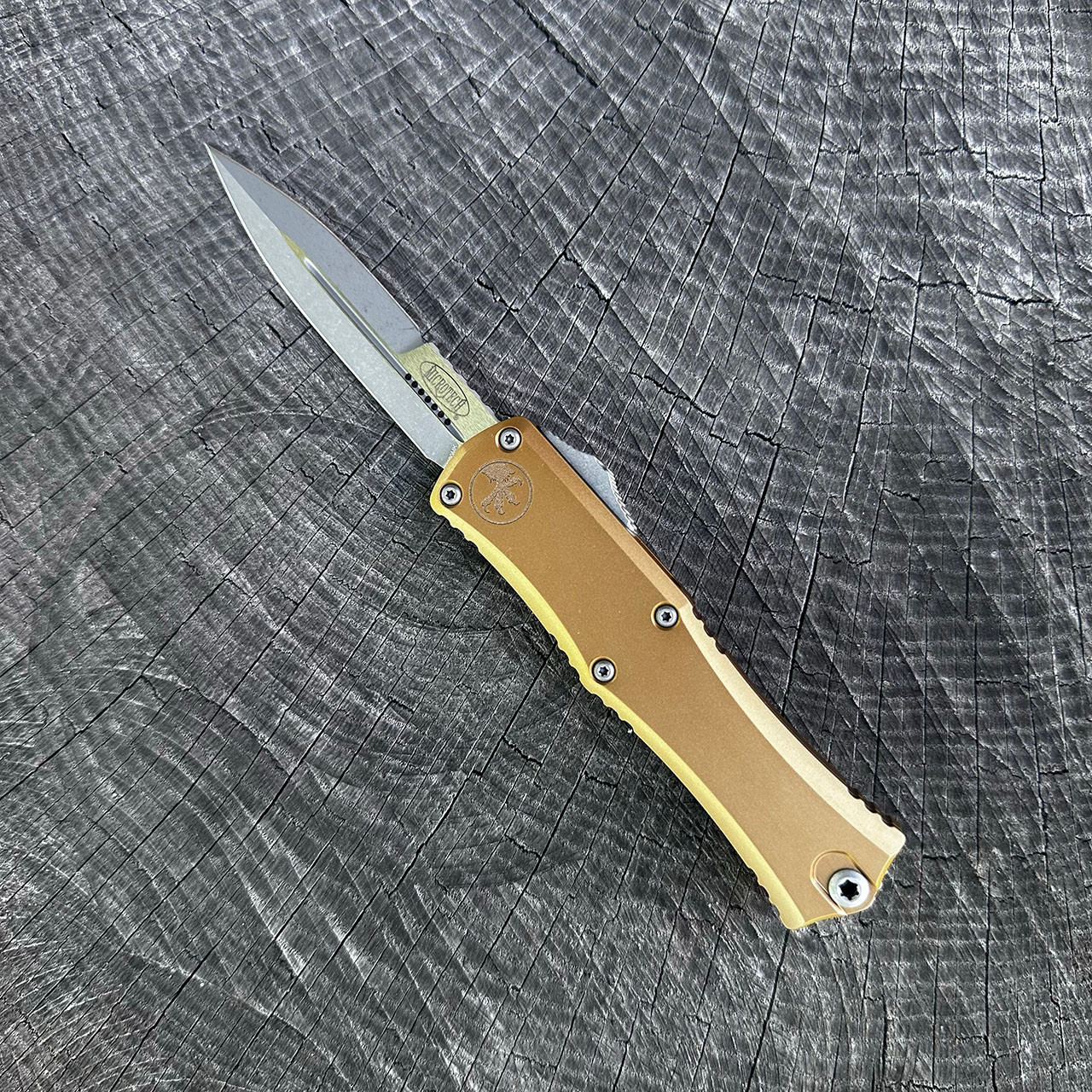 Microtech Hera II Mini Bayonet Tan Apocalyptic Standard 1701M-10APTA ...