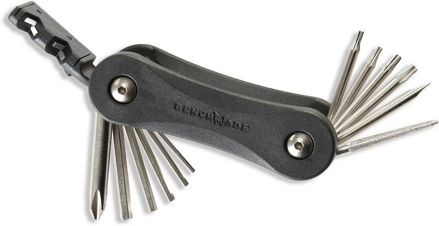 Benchmade Folding Torx Screwdriver Tool Kit w/ Sharpener 985995F ...