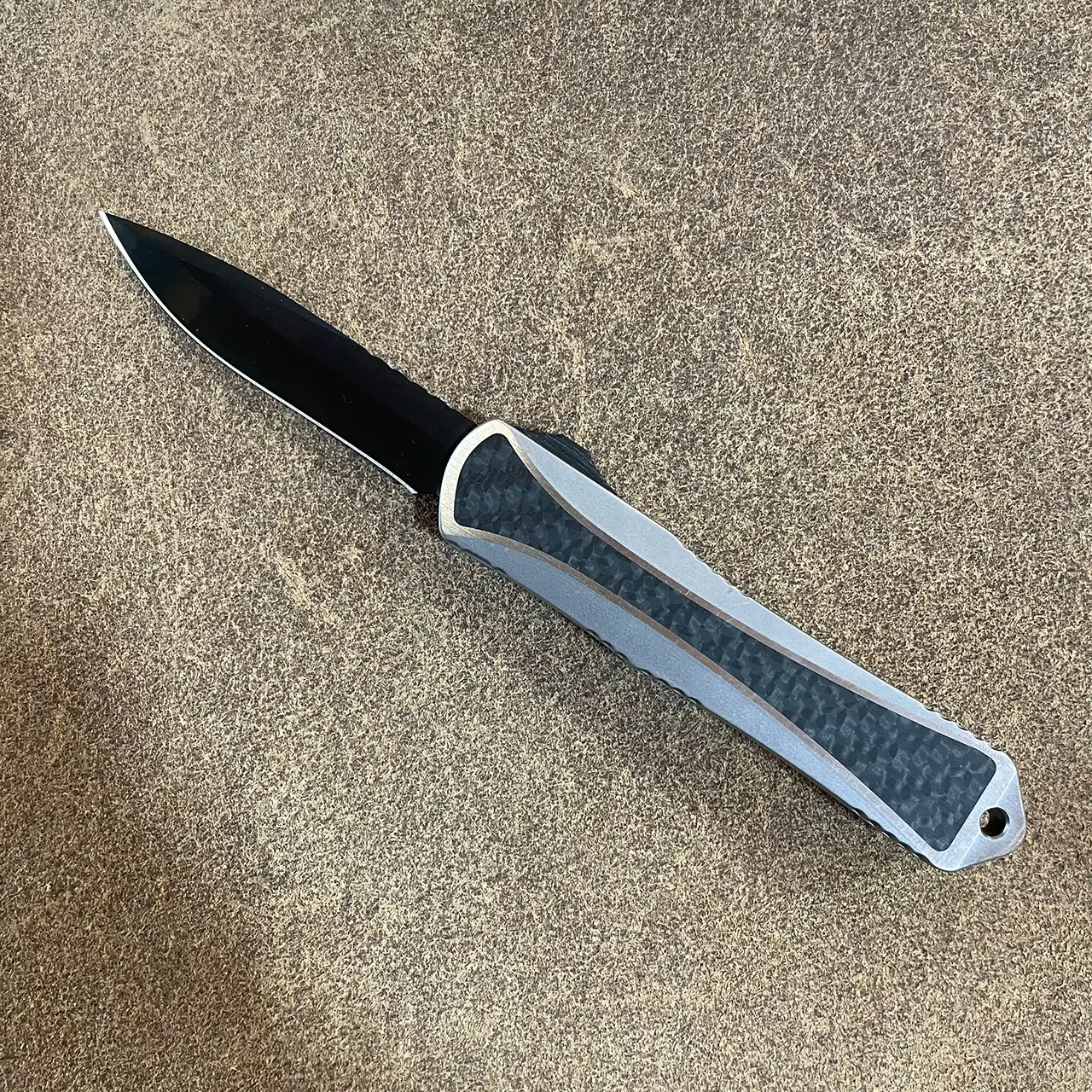 Heretic Knives Manticore S Recurve Stainless Steel Handle Wcarbon