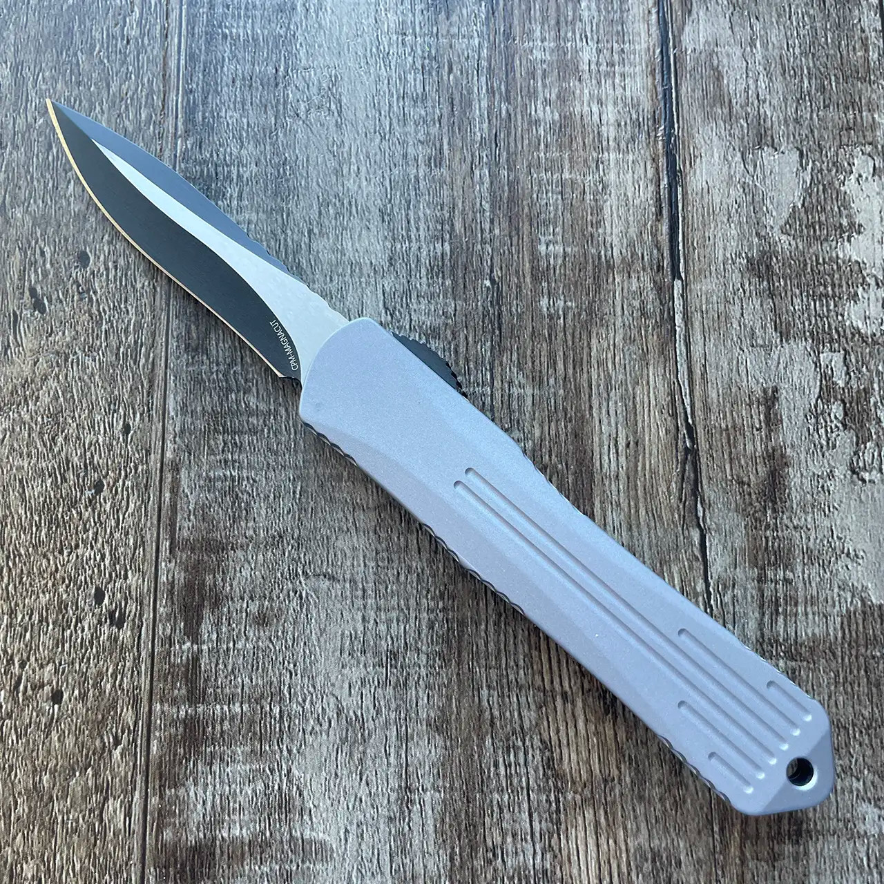 Heretic Knives Manticore S Recurve Gray Two Tone Black H025-10A-GRAY ...