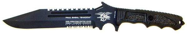 Dark Ops Paul Basal Shadow Black DOH114 | American Edge Knives