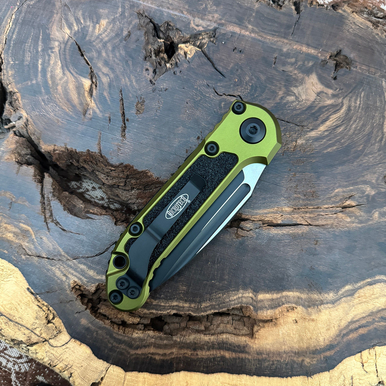 Microtech LUDT S/E Gen III OD Green Black Standard 1135-1OD | American ...