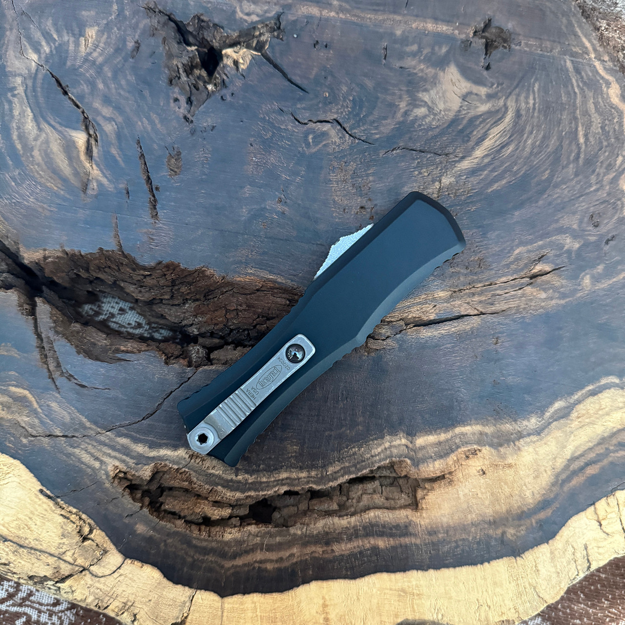 Microtech Hera II Mini Bayonet Black Apocalyptic Standard 1701M-10AP ...