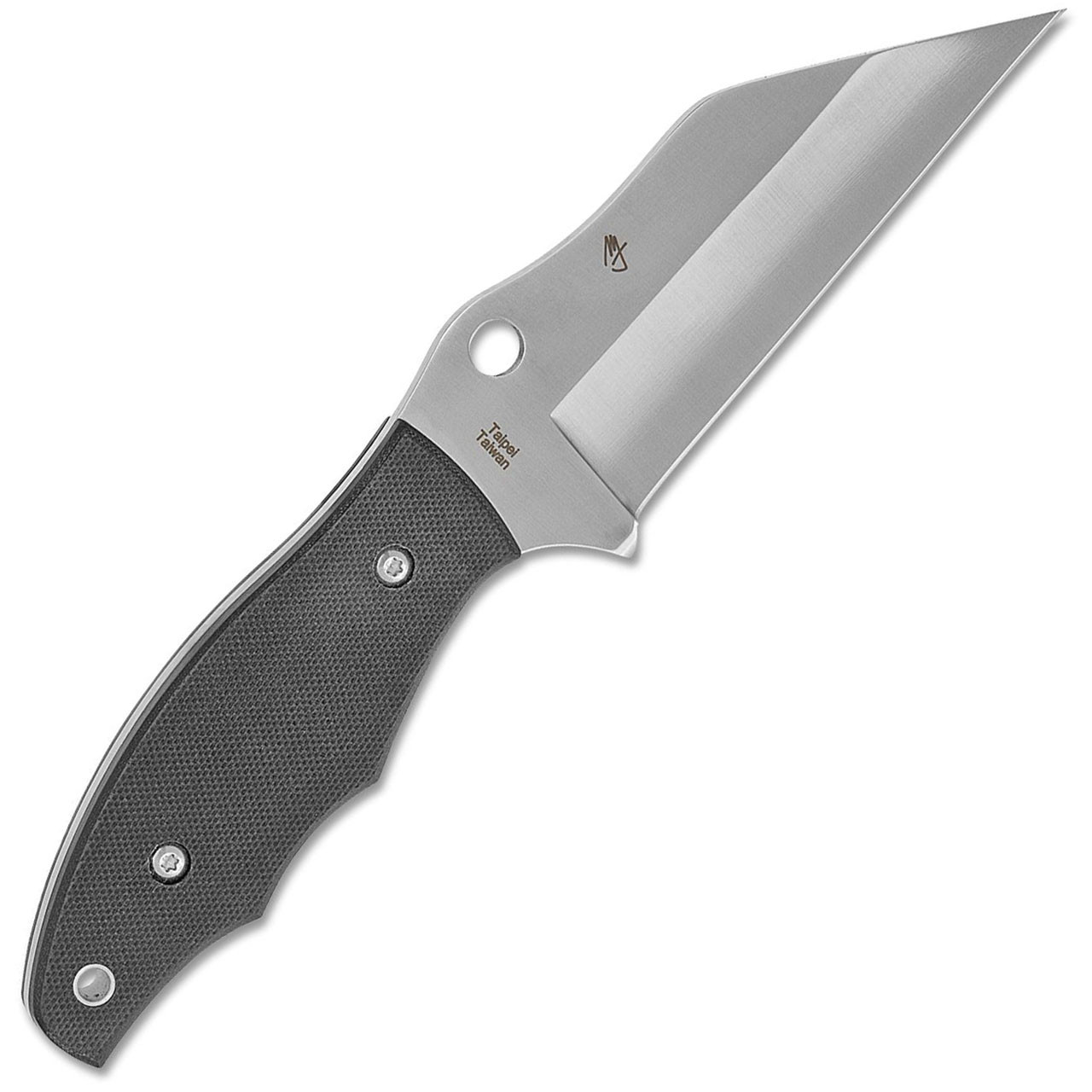 Spyderco Ronin 2 Fixed Blade Black G10 Handles Satin CTS-BD1 Blade ...