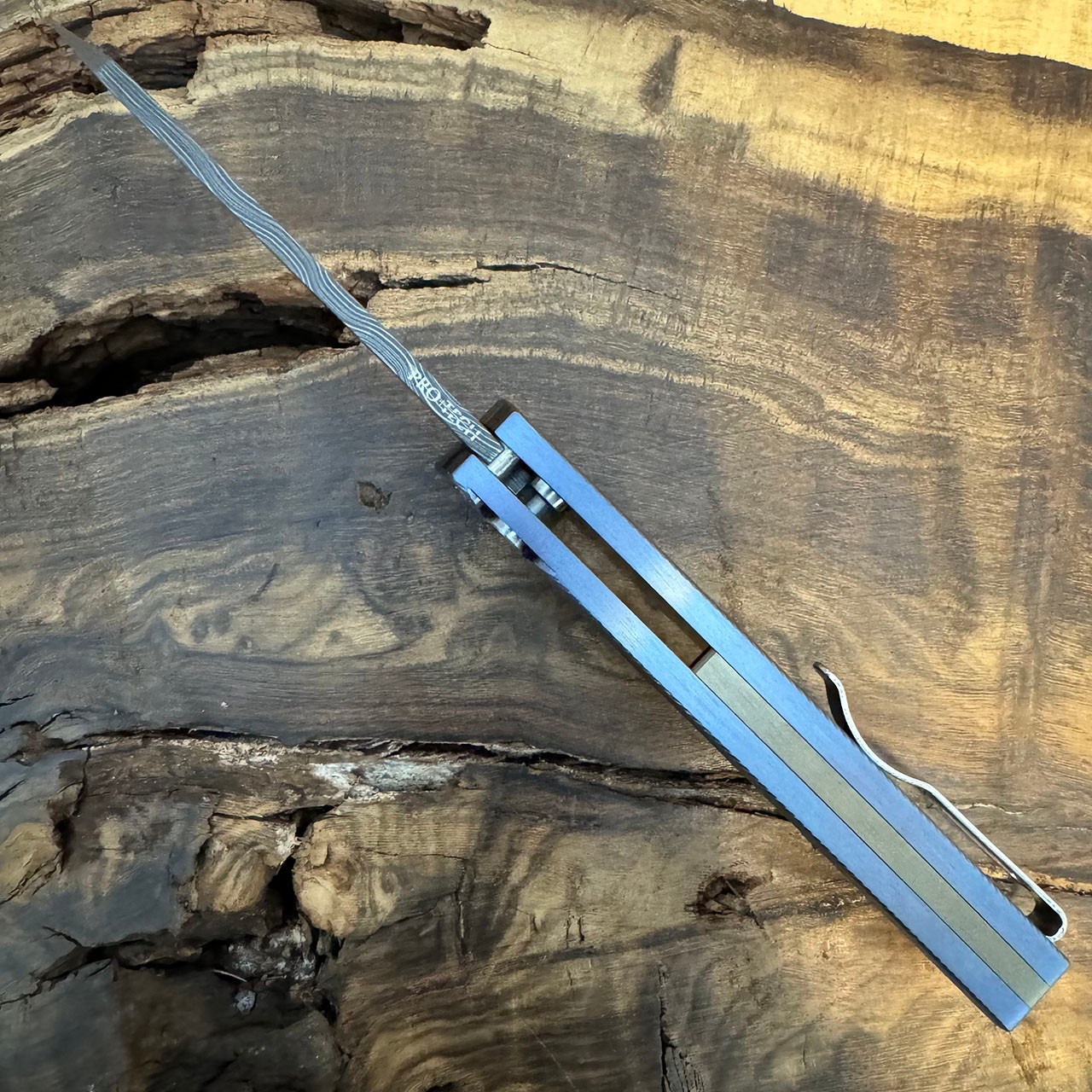 Pro Tech Malibu Custom Button Lock Flipper Reverse Tanto 3d Machined