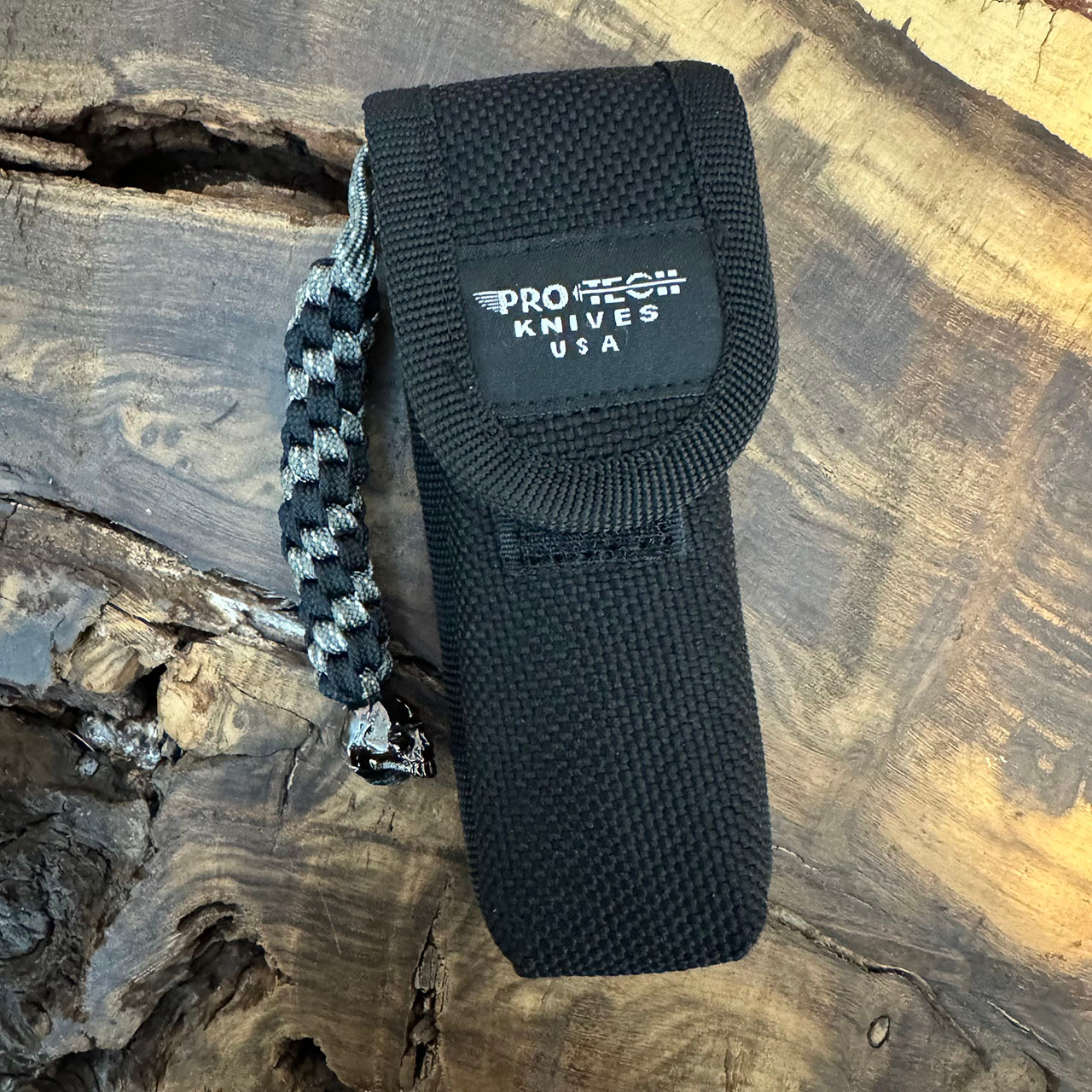 Pro-Tech Emerson CQC7-A Auto Solid Black Handle w/ G10 Inlays Stonewash ...