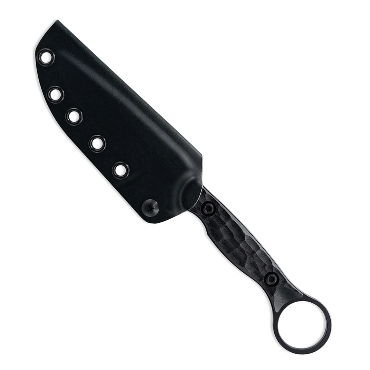 Toor Knives Serpent S Fixed Blade Black G10 Handle Socom Black Blade ...