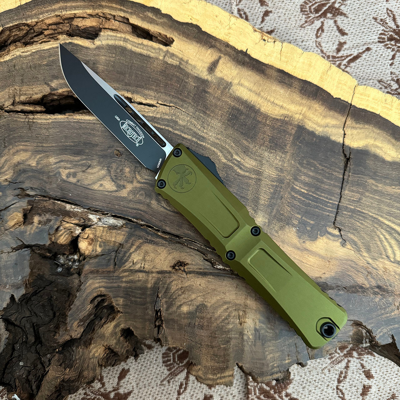 Microtech Combat Troodon S/E Gen III OD Green Standard 1143-1OD ...