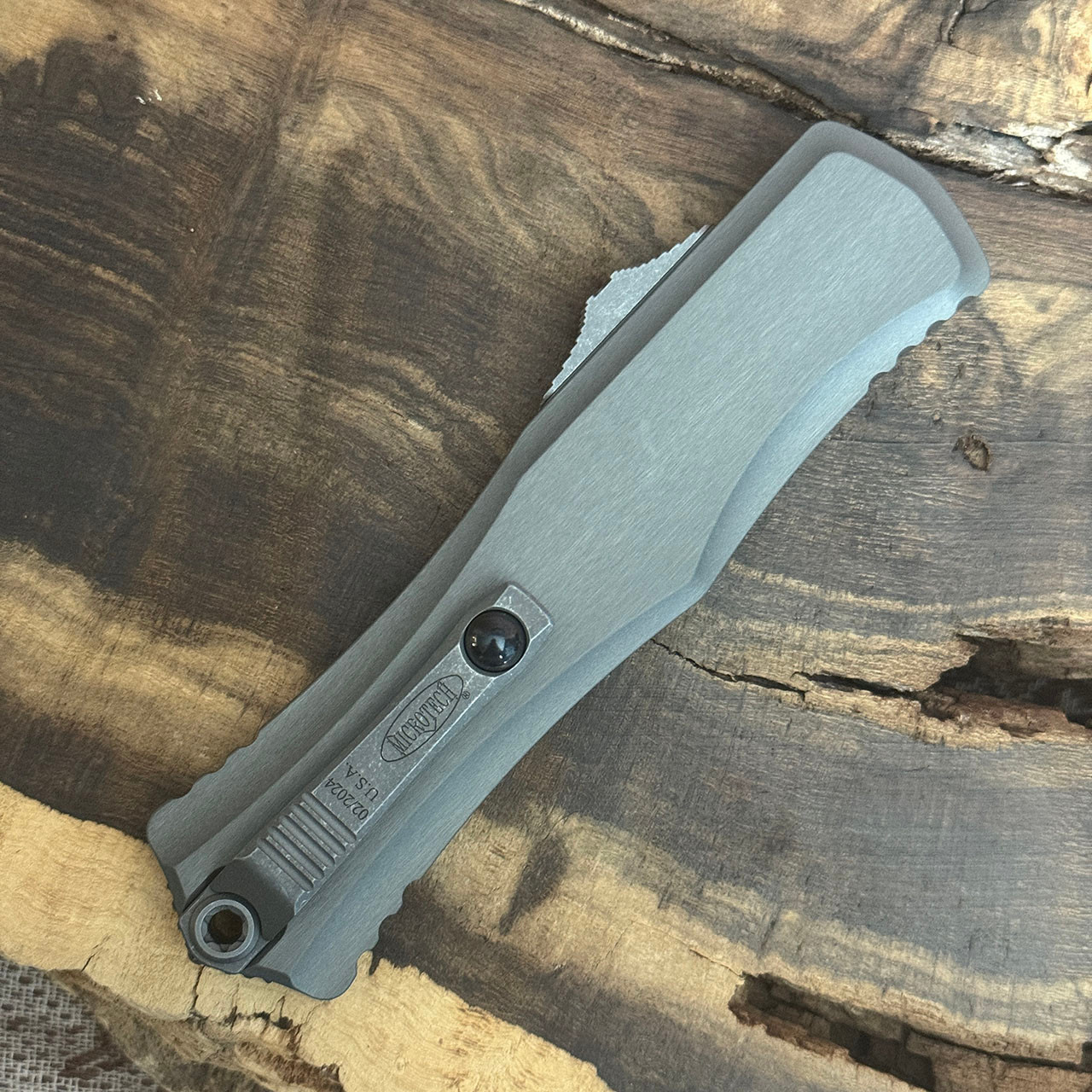 Microtech Hera Ii De Natural Clear Apocalyptic Standard 1702 10apnc
