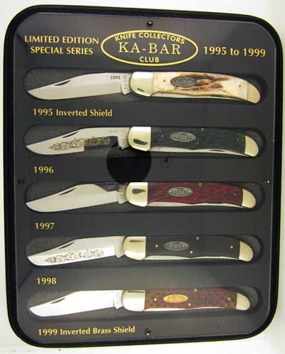 Ka-Bar Trapper Special Series 1995-1999 Collector's Club 1995-1999 ...