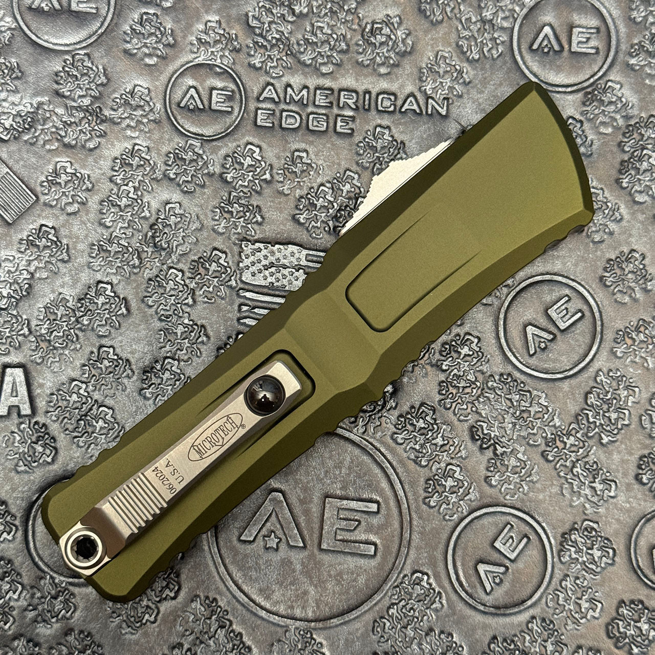 Microtech Combat Troodon De Gen Iii Od Green Stonewash Full Serrated