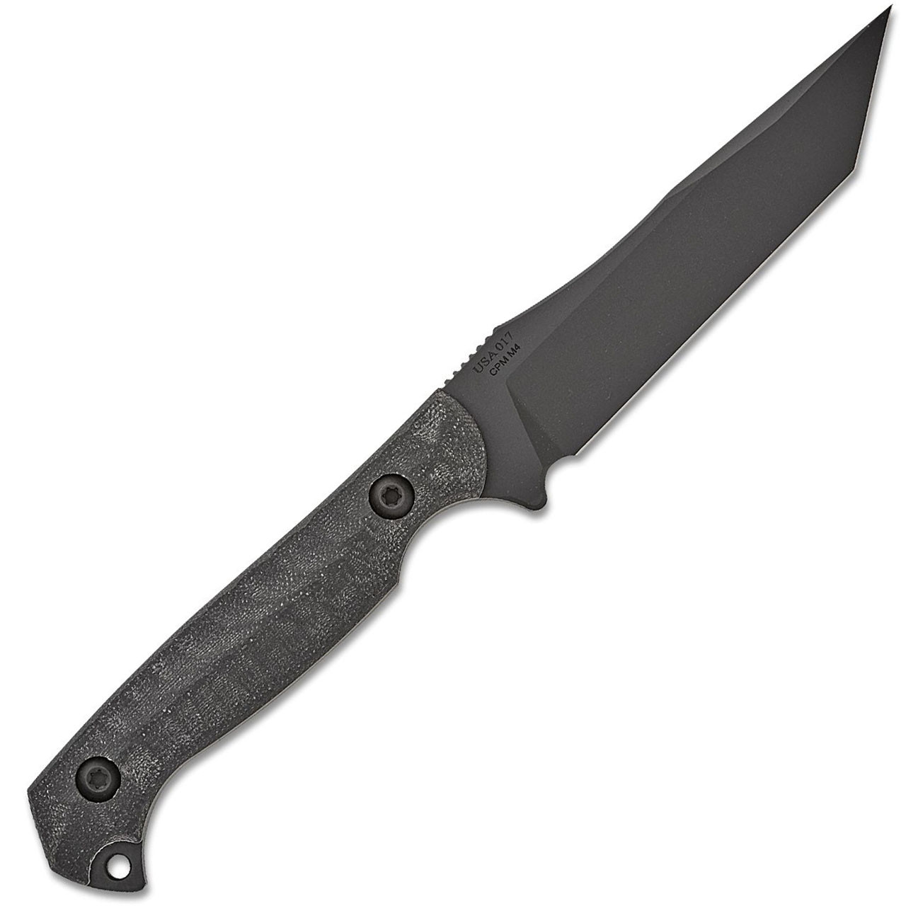 Toor Knives Krypteia T Fixed Blade Black G-10 Handle Socom Black Blade ...