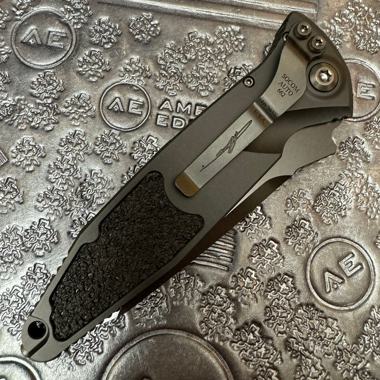 Microtech Socom Elite Auto Te Shadow Dlc Standard Dlc Hardware 161a