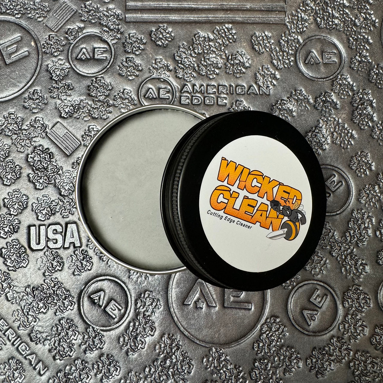 Wicked Clean Cleaning and Polishing Compound 2 oz. Tin | American Edge Knives