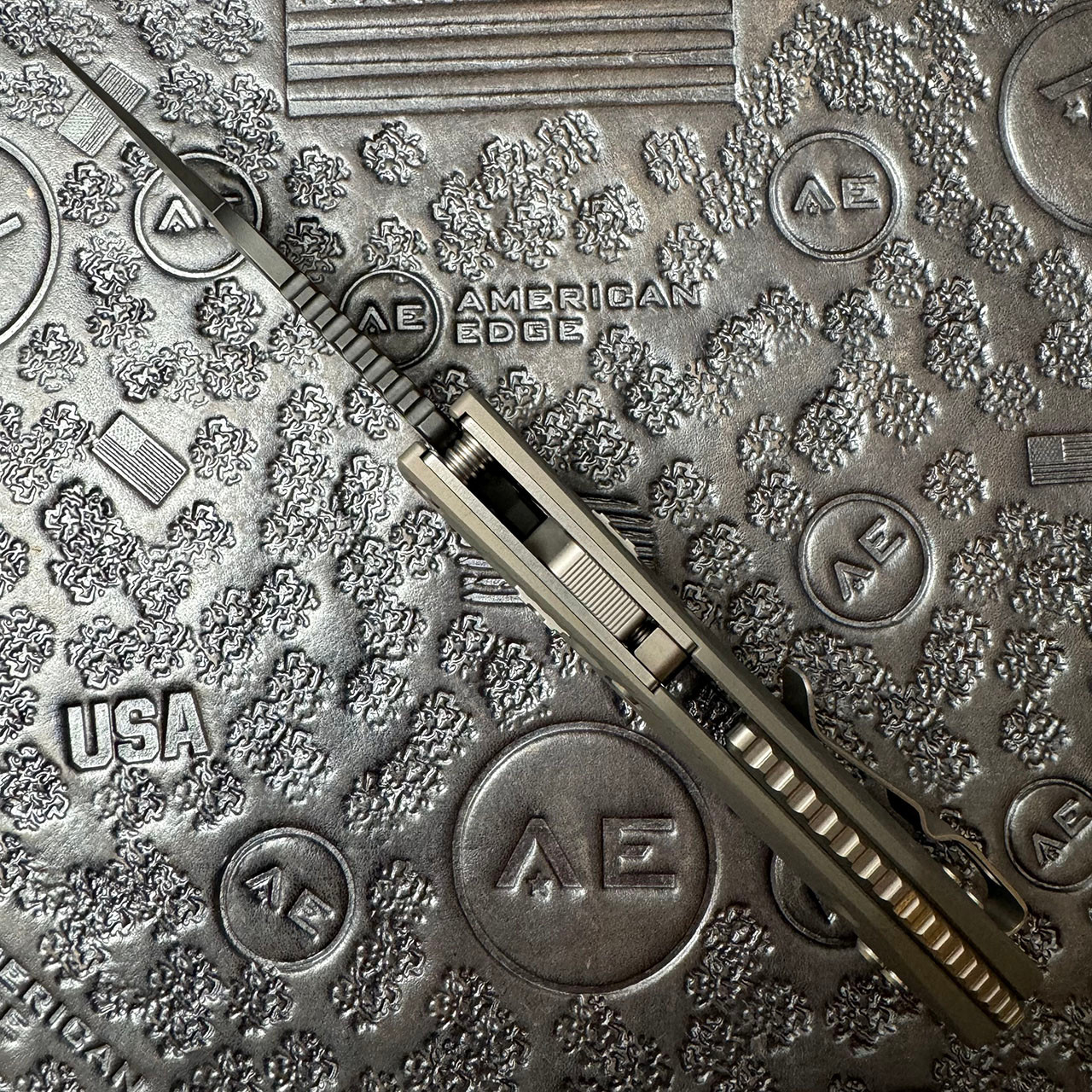 Microtech Borka Stitch RAM-LOK S/E Fluted Natural Clear Aluminum Part ...