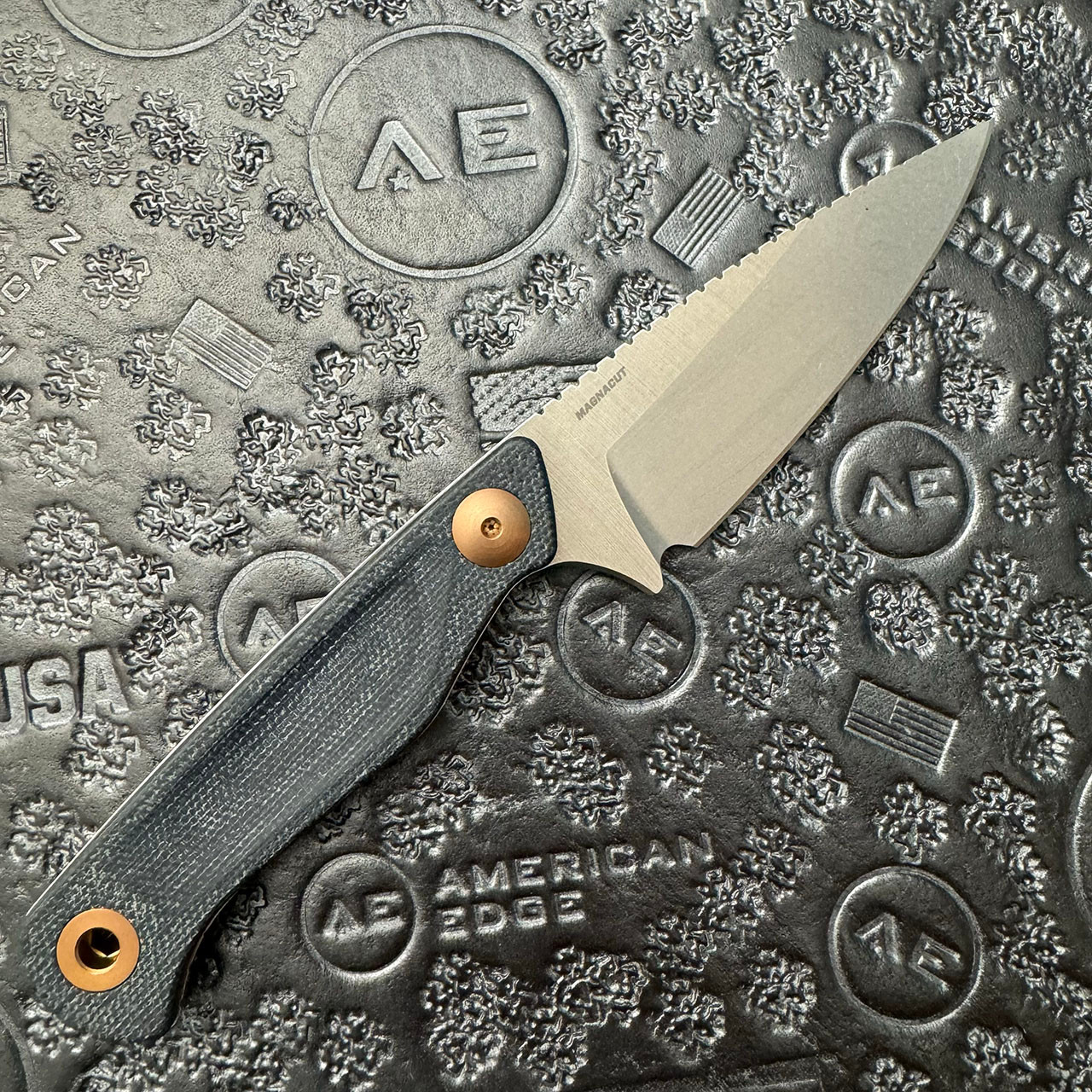 Benchmade Dacian Pocket Fixed Blade Blue Denim Micarta Handles ...