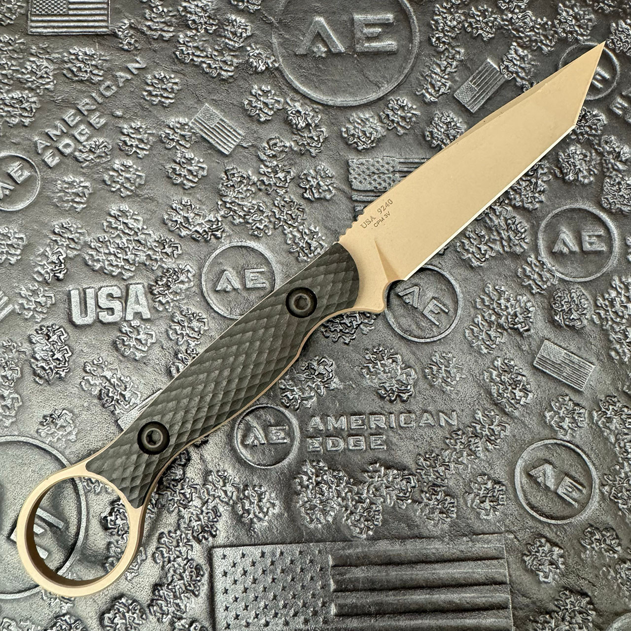 Toor Knives Serpent T Fixed Blade Black G10 Handle FDE Blade | American ...