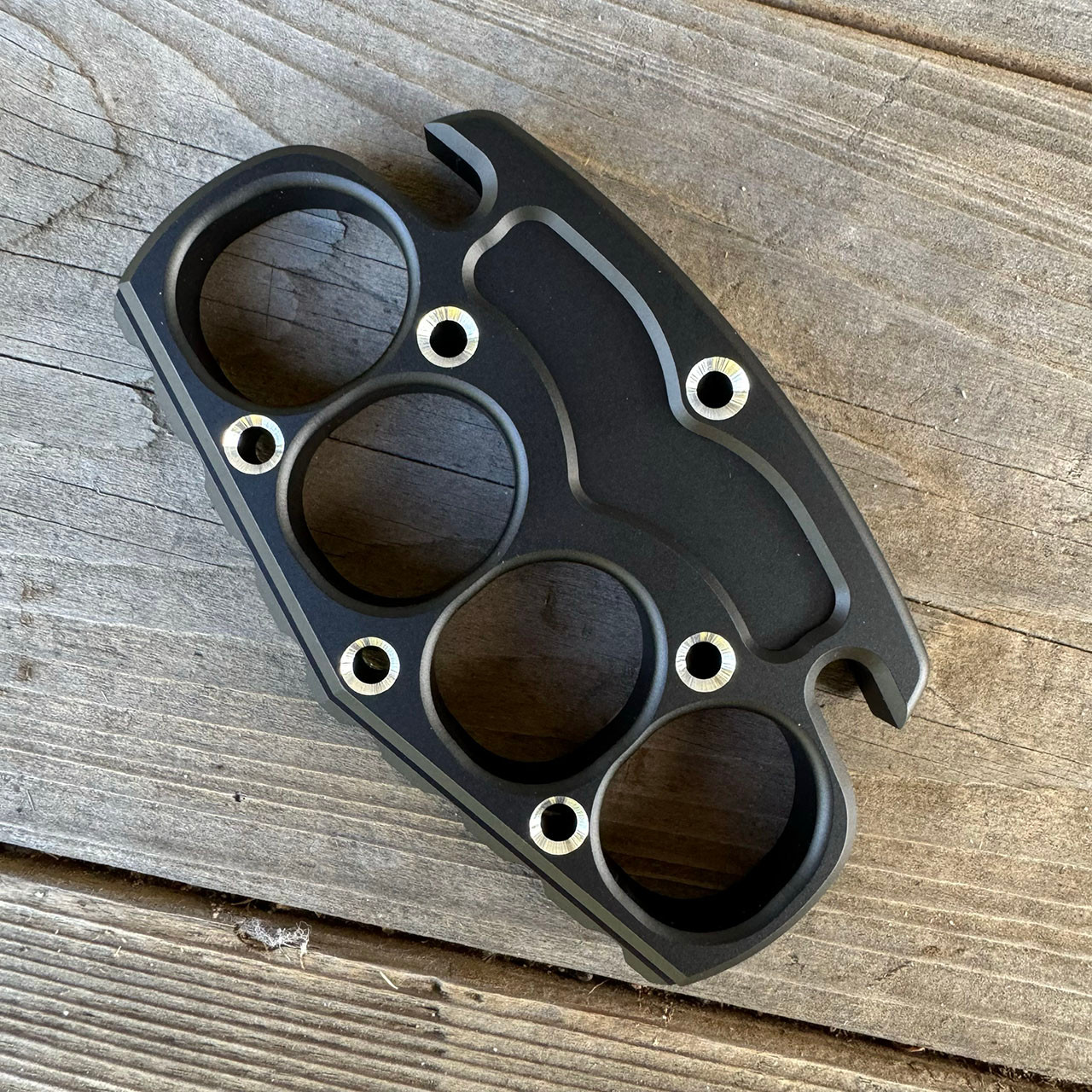 Marfione Custom Hand Tank DLC Two Tone Apocalyptic Titanium Four Finger ...