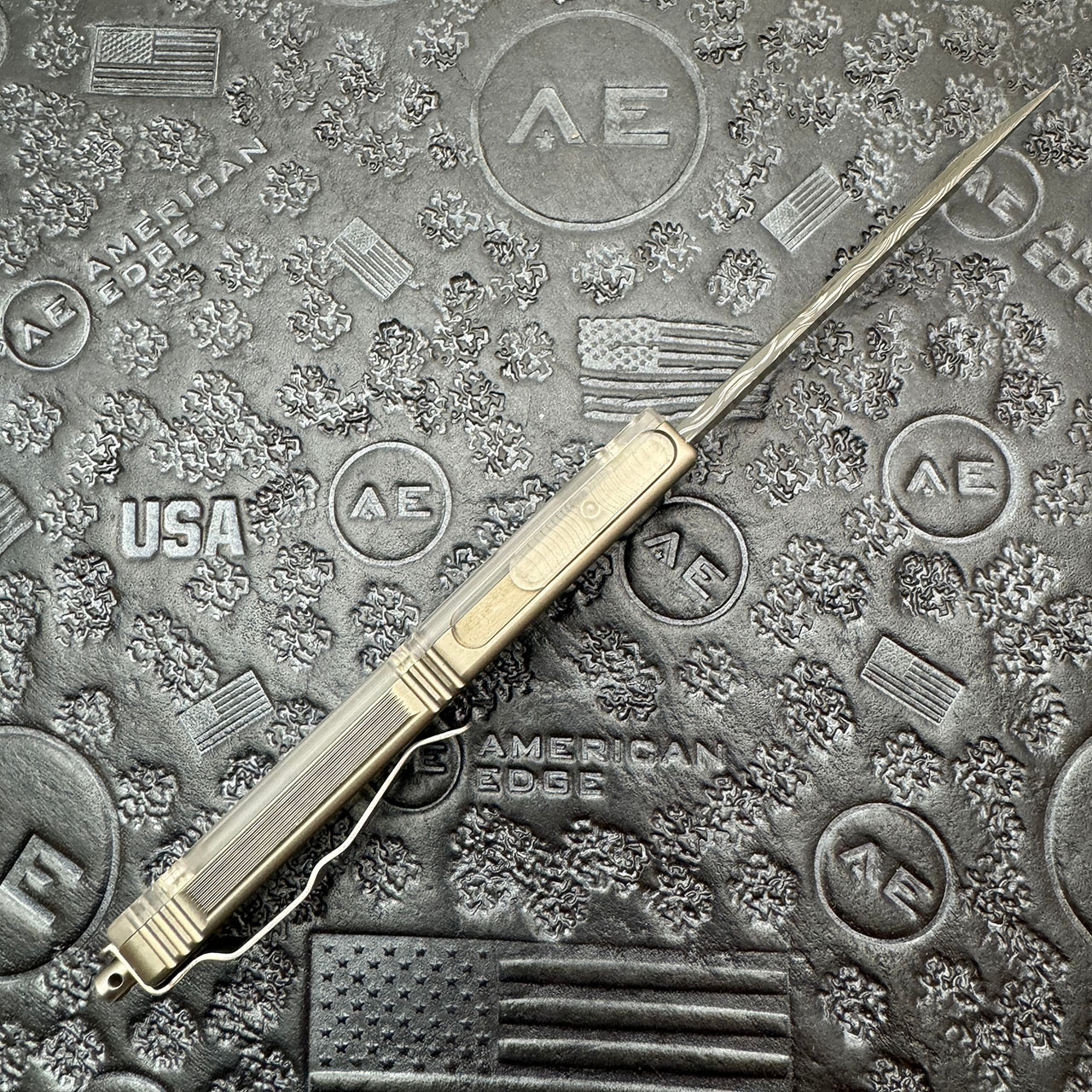 Marfione Custom Ultratech T/E Clear Cover and Button Gray Chassis ...
