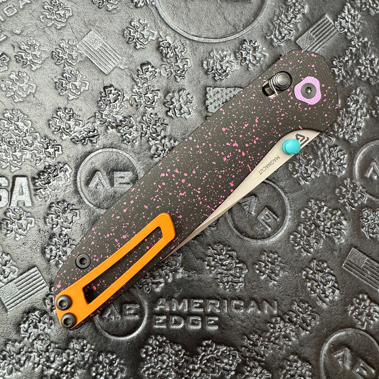 Tactile Knife Co. Maverick Vice Crossbar Lock Titanium Handle Stonewash ...