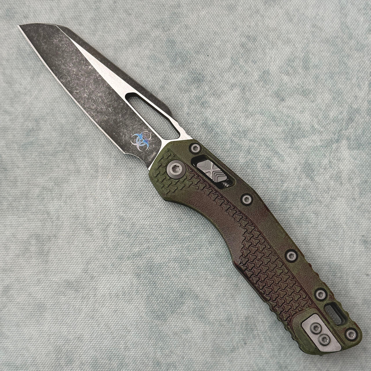 Microtech MSI RAM-LOK S/E Outbreak Tri-Grip Polymer Standard 210T ...
