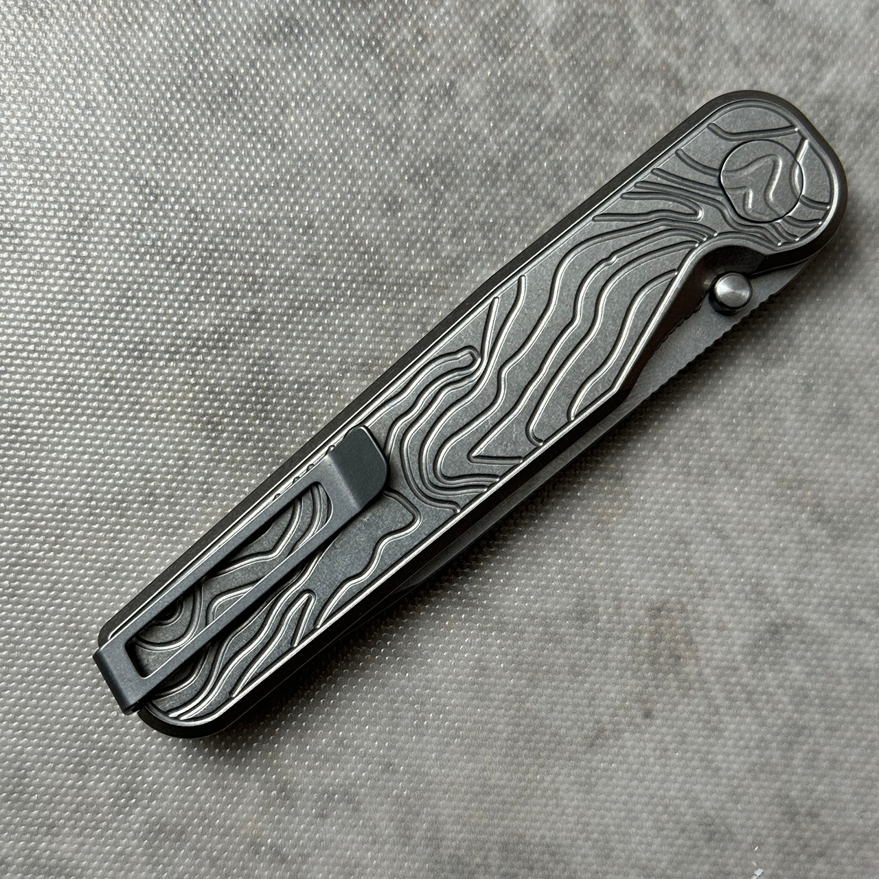 Tactile Knife Co. Rockwall Thumbstud Assisted Liner Lock Titanium ...