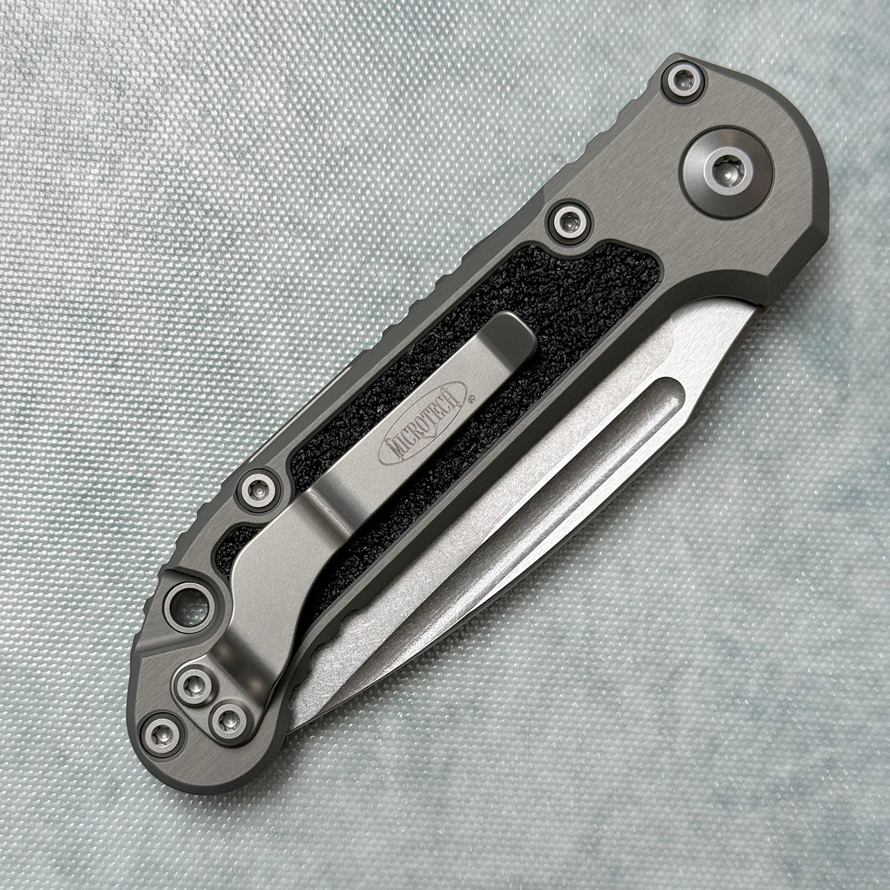 Microtech Ludt Se Gen Iii Natural Clear Stonewash Partial Serrated