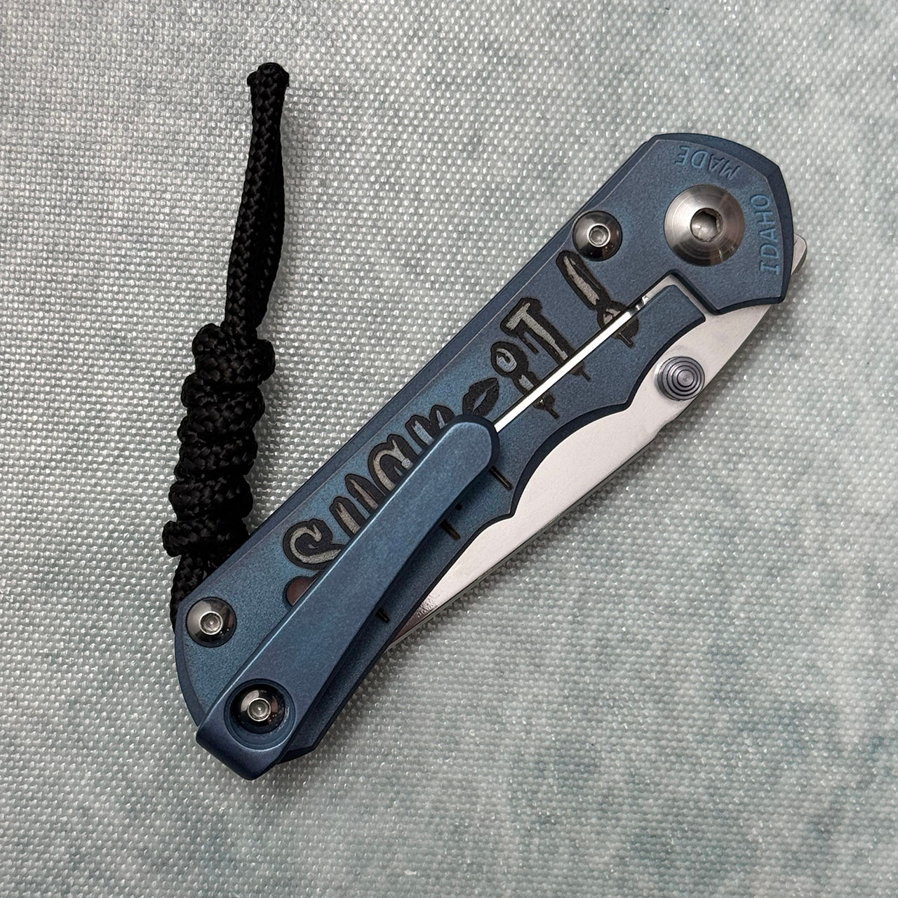 Chris Reeve Small Inkosi Titanium Frame Lock Folder CPM-S45VN Tanto ...