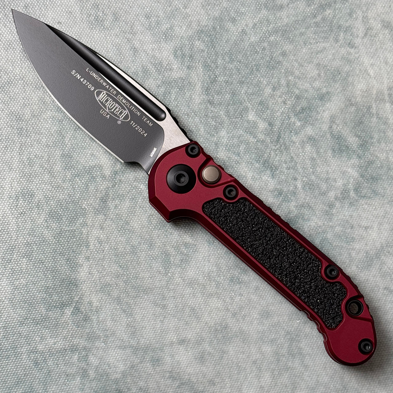 Microtech LUDT S/E Gen III Merlot Standard 1135-1MR | American Edge Knives