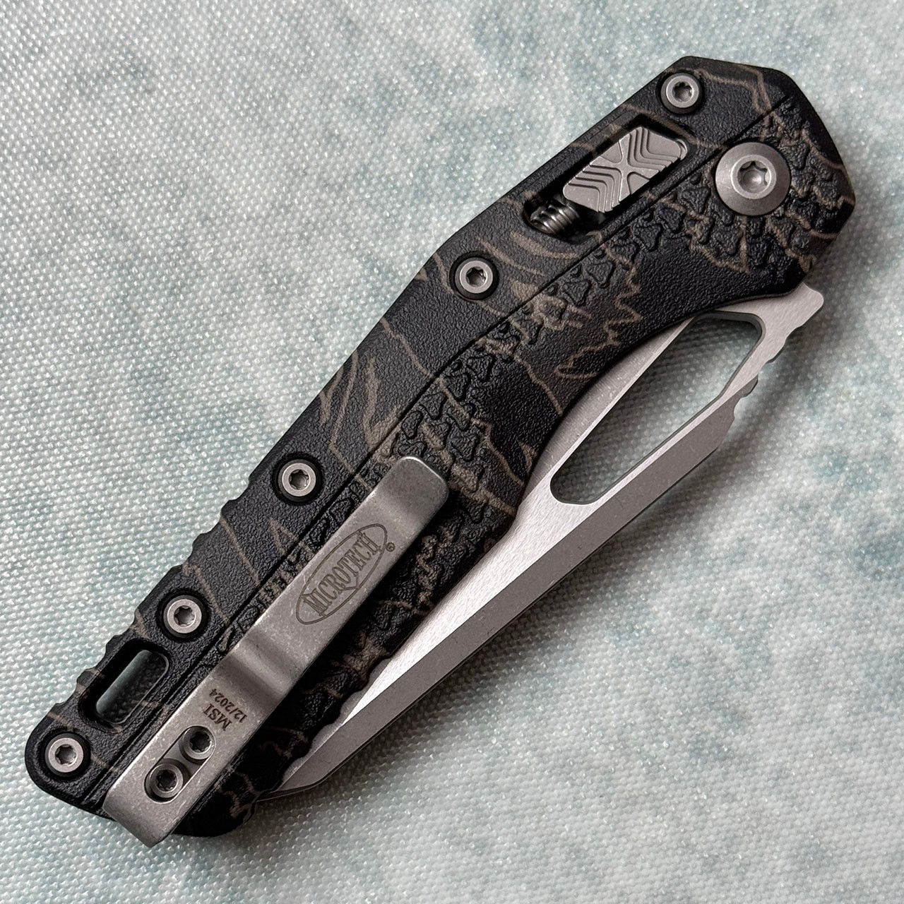 Microtech MSI RAM-LOK S/E Tiger Stripe Camo Tri-Grip Polymer ...