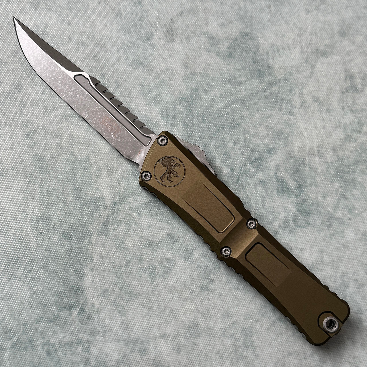 Microtech Combat Troodon Interceptor Gen III OD Green Apocalyptic ...