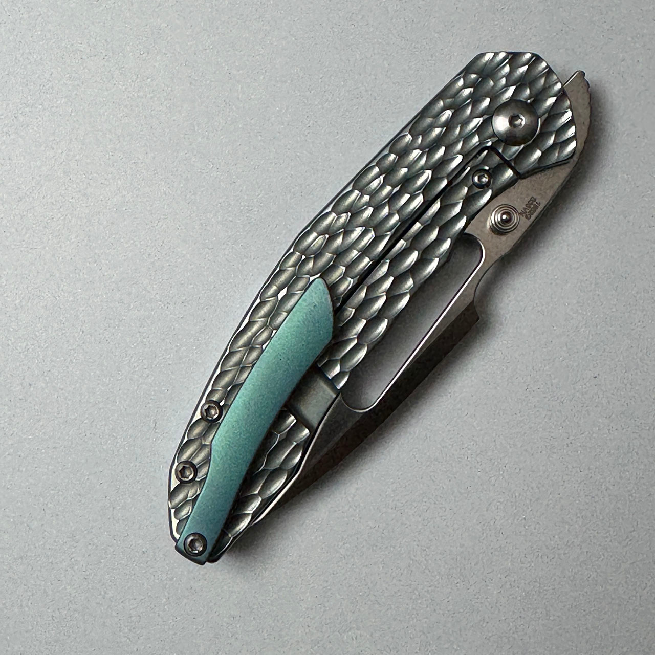 Artisan Cutlery Boa Frame Lock Titanium Handle Satin Blade (Pre-owned ...