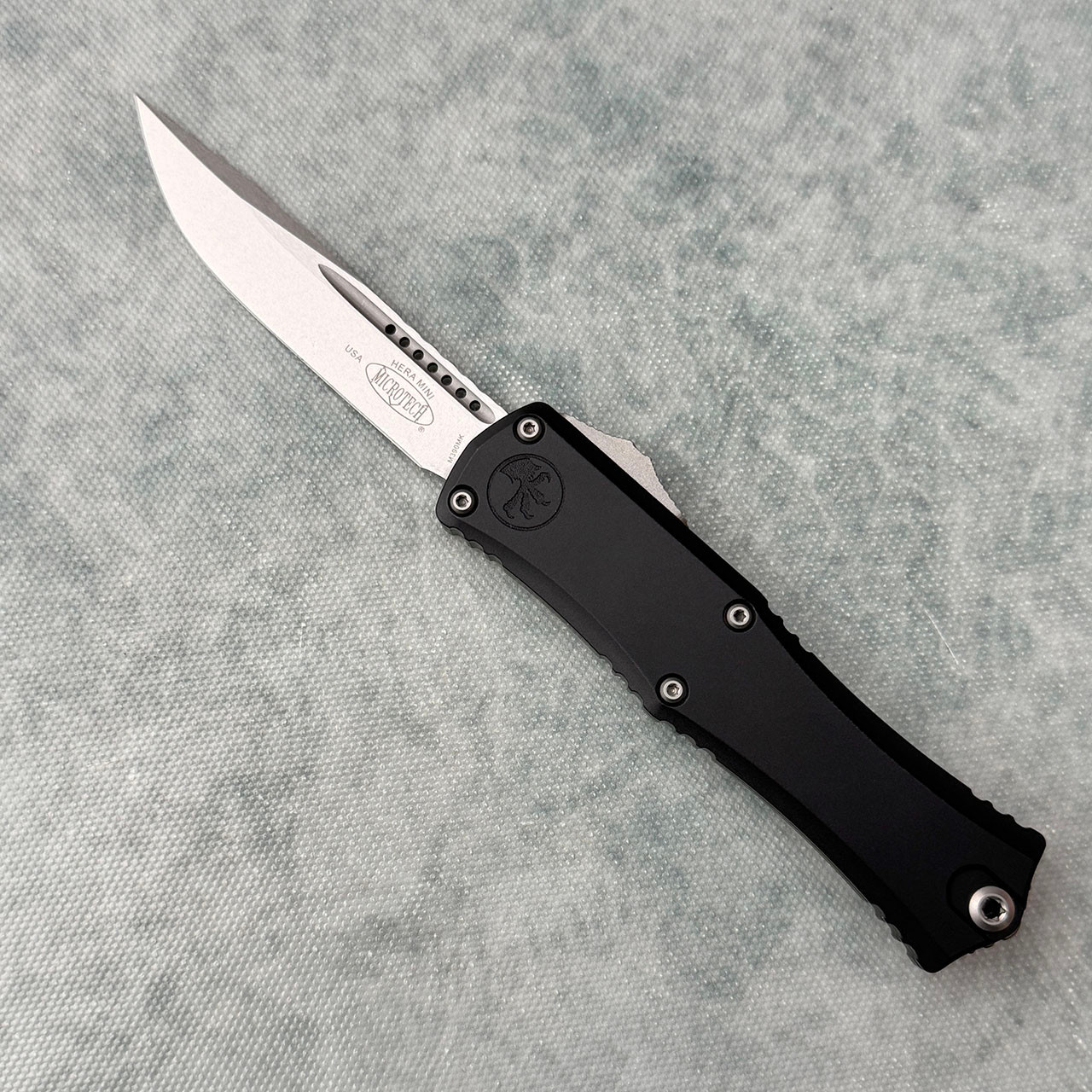 Microtech Hera II Mini S/E Black Stonewash Standard 1703M-10 | American ...