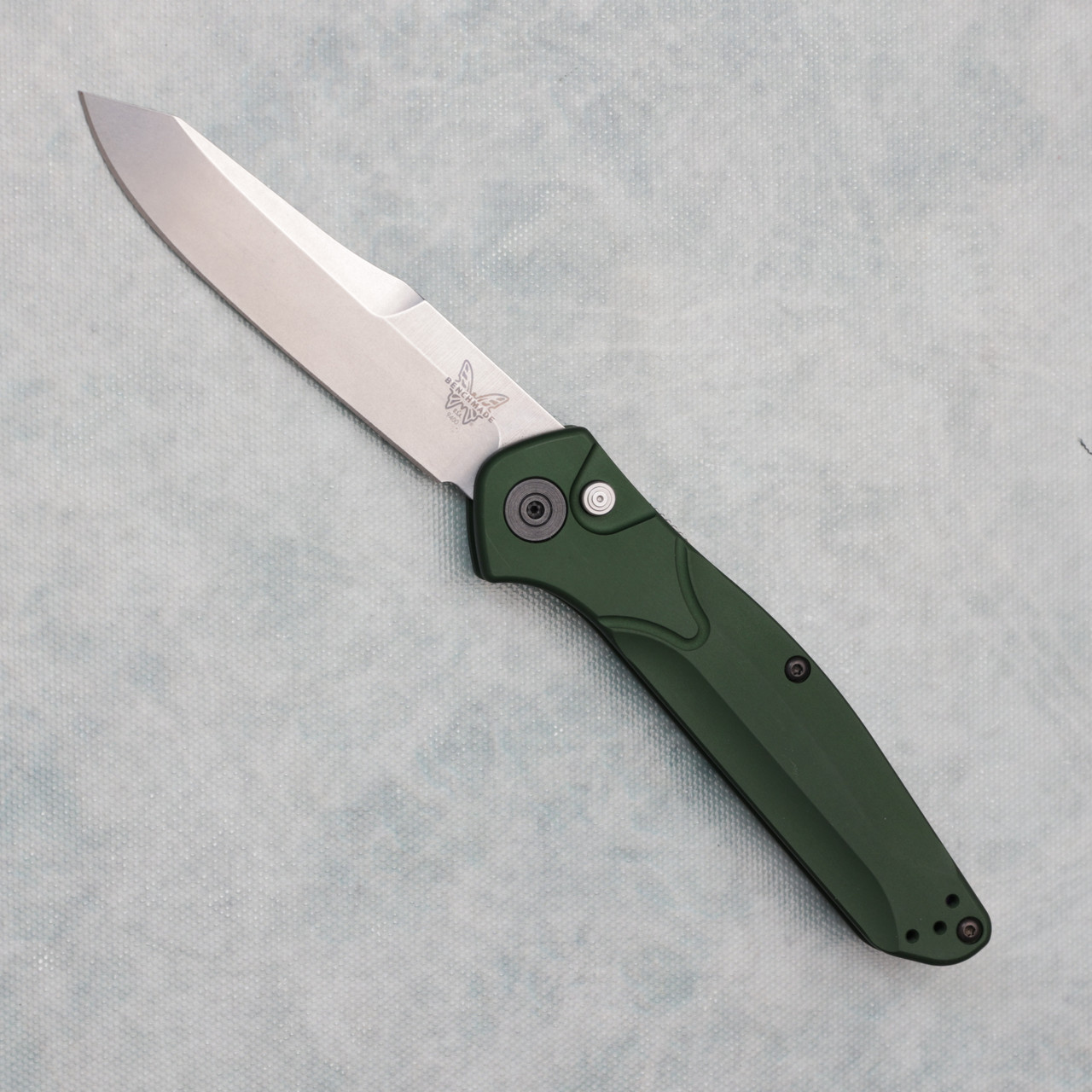 Benchmade Osborne Auto Green Handle Satin Blade 9400 (Pre-owned ...