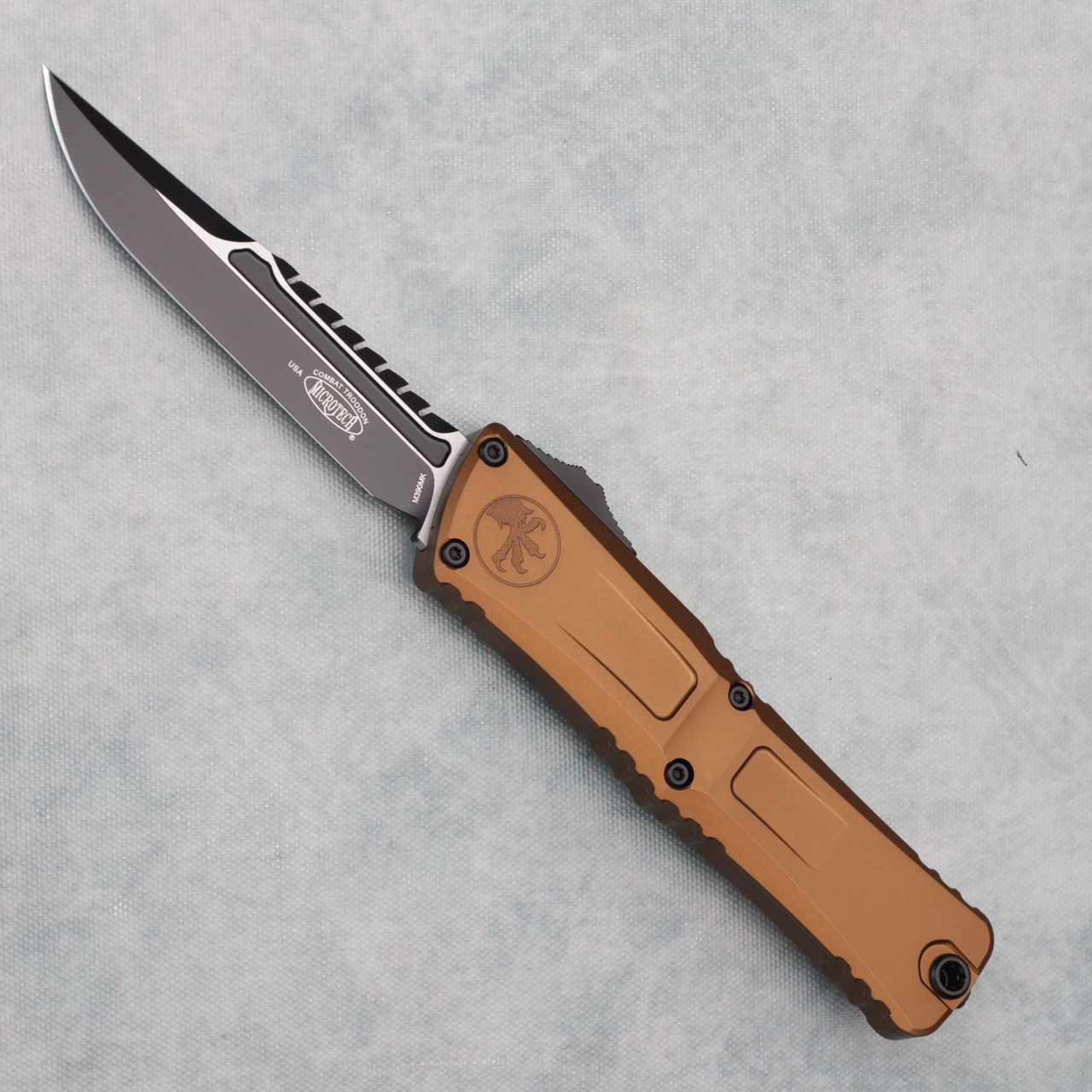 Microtech Combat Troodon Interceptor Gen III Tan Black Standard ...