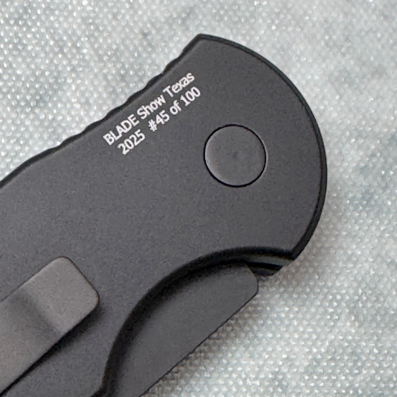 Pro-Tech TR-3 Texas Operator Black Tactical Handle w/ Texas Logo DLC ...